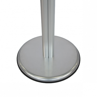 Poster Stand with Brochure & Tablet Holder | Vispronet