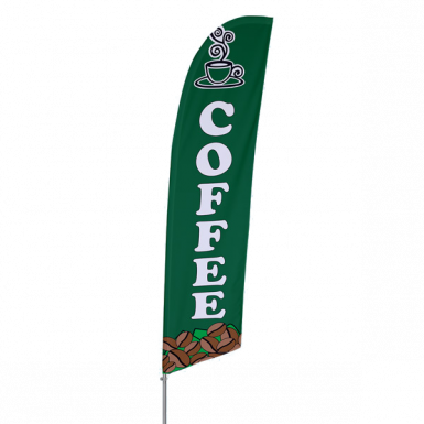 Coffee Flags for Your Business | Vispronet