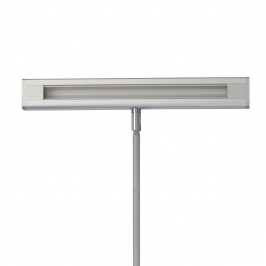 Silver LED Wide Banner Stand Light | Vispronet