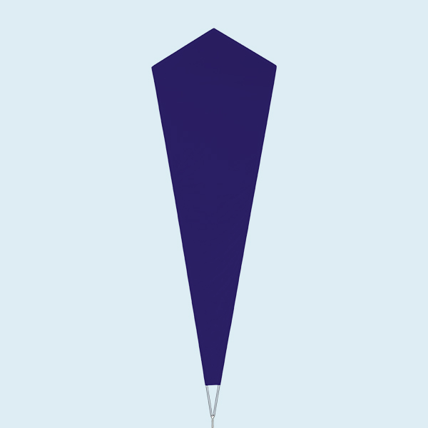 Bowflag® Premium Crystal One-Color Flag | Vispronet