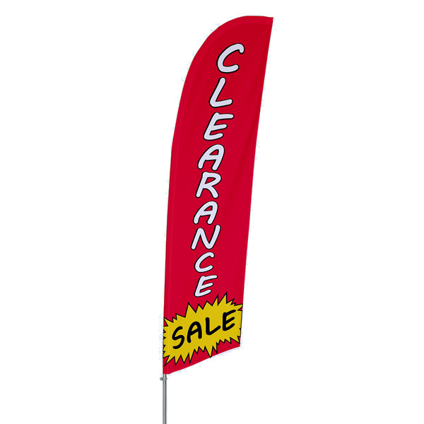 Clearance Sale Feather Flags | Vispronet