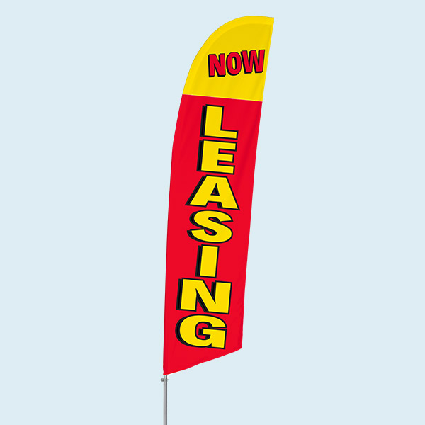 Now Leasing Banners | Yellow and Red Color Scheme - Vispronet