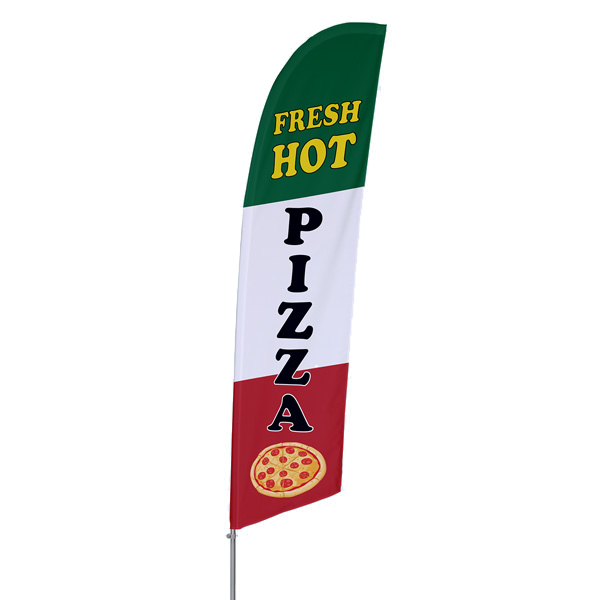 Pizza Flag Banners for Outdoor Advertising | Vispronet