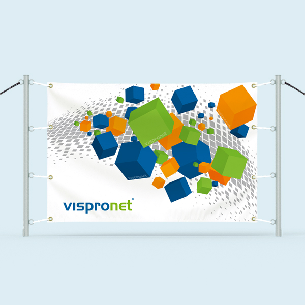 Outdoor Banners for Campaigns - In-Ground Banner Post Set w/ Banner