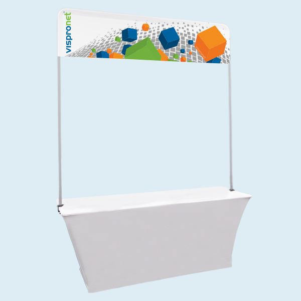 Header Table Backdrop Banner Stand | Vispronet