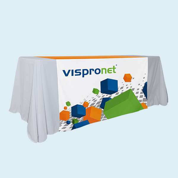 Custom Table Runners for Trade Shows | Vispronet