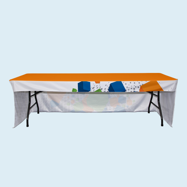 Trade Show Table Covers | Custom Tablecloths | Vispronet