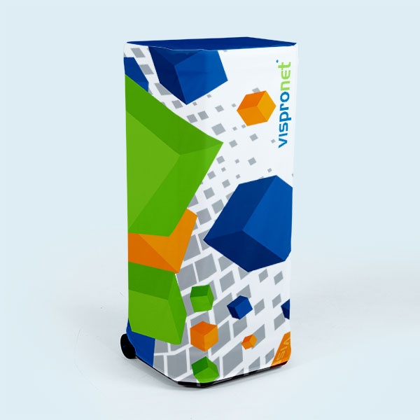 Hardcase Trolley Square with Graphic Wrap