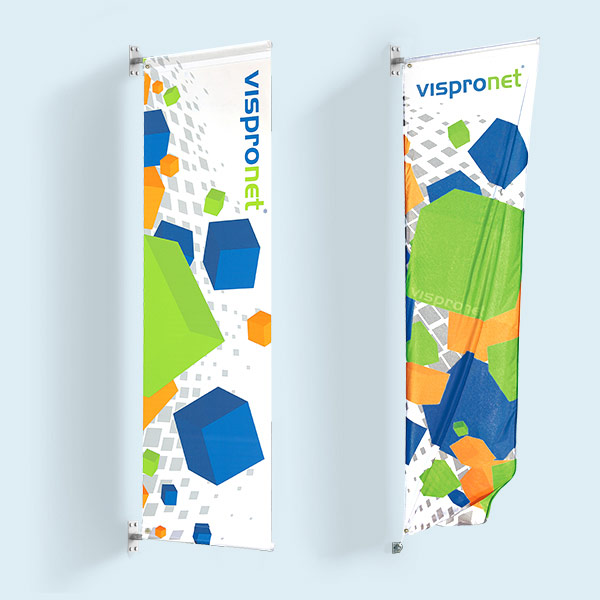 Custom Wall Banners & Flags | Vispronet
